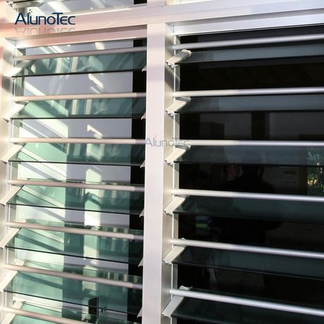 Louvre Window Offering the Air Circulation - Aluminum Pergola-AlunoTec