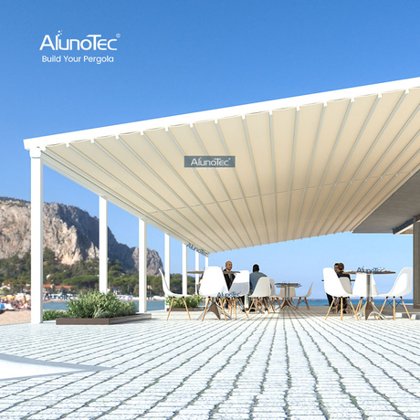 Sun Garden Retractable Shade Canopy Electric Awning Motorized Deck ...